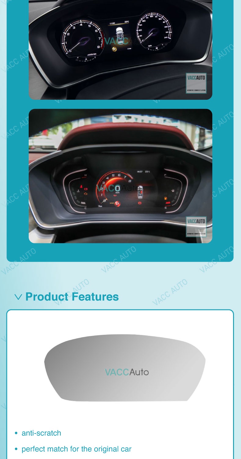Proton X50 Meter Protector Film Instrument Panel Screen Protector Film ...