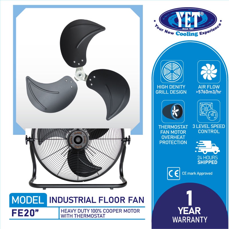 Yet FE12 FE18 FE20 20G Auto Swing Heavy Duty Powerful Industrial Floor ...