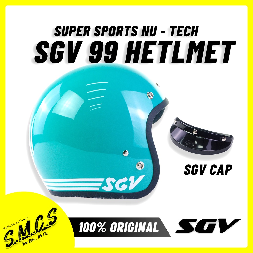 SGV 99 HELMET [NEW] (SUPER SPORT NU-TECH) SIRIM [100% ORIGINAL] MOTOR ...