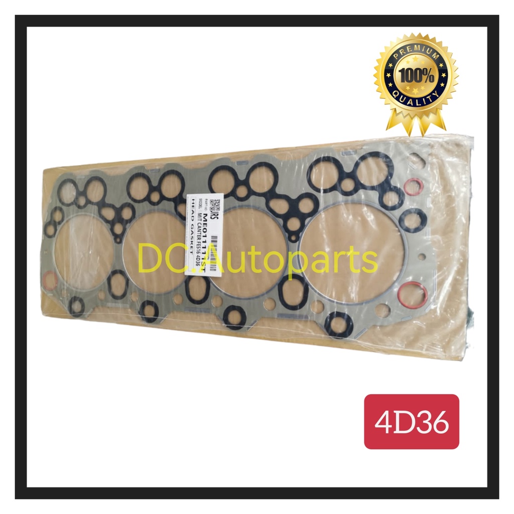 CYLINDER HEAD GASKET CANTER 4D30 4D31 4D32 4D33 4D34 4D35 4D36 ( CARBON ...