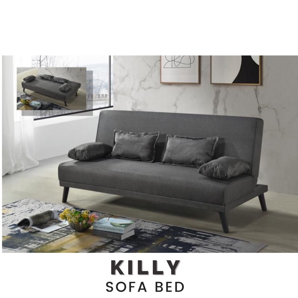 [READY STOCK] STAY KOZZY 4 Seater Sofa Bed Living Room Sofa Ruang Tamu ...