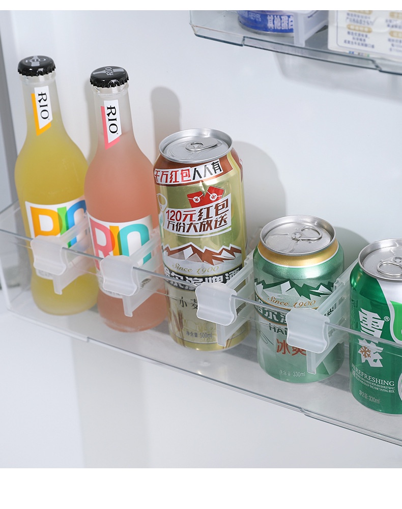 Refrigerator Side Door Partition Divider Storage Rack, Freely ...