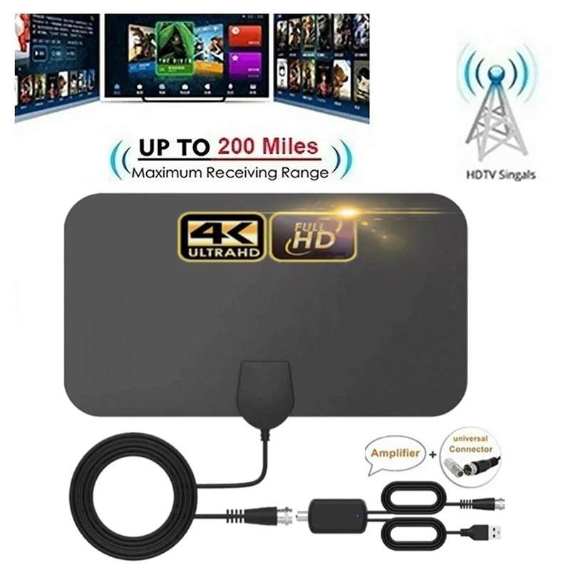 High Gain Digital Antenna Indoor Antenna MYTV Terrestrial Broadcast ...