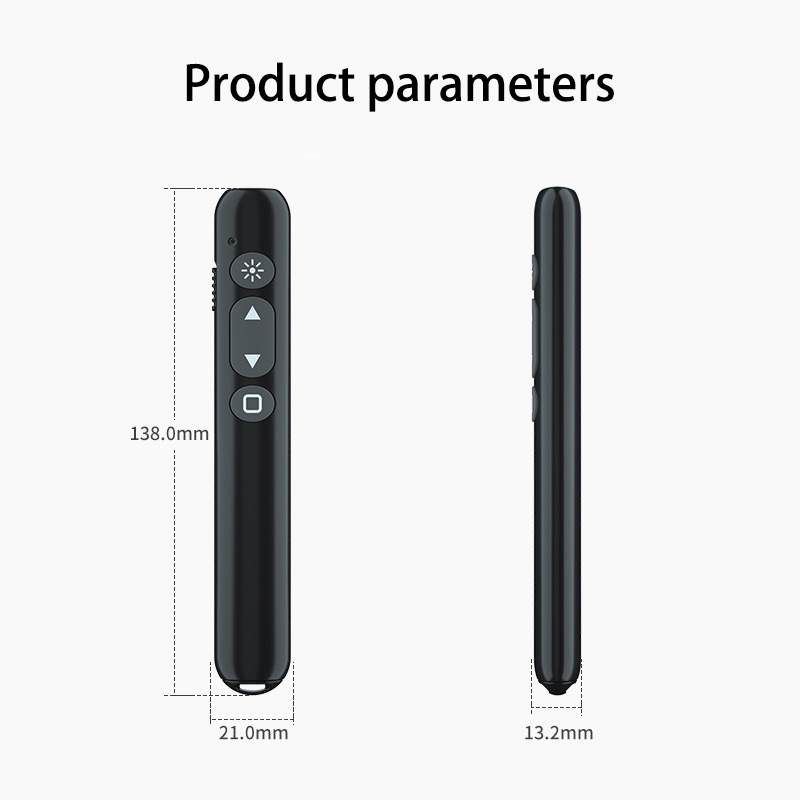 2.4Ghz PPT Wireless Presenter Remote Control USB PC Laptop Projector ...