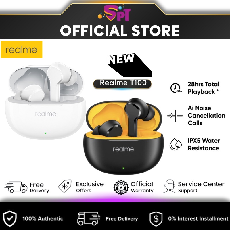 Realme bud/Redmi/Romaxx T100 air 3 neo Bluetooth 5.3 AI ENC Niose ...