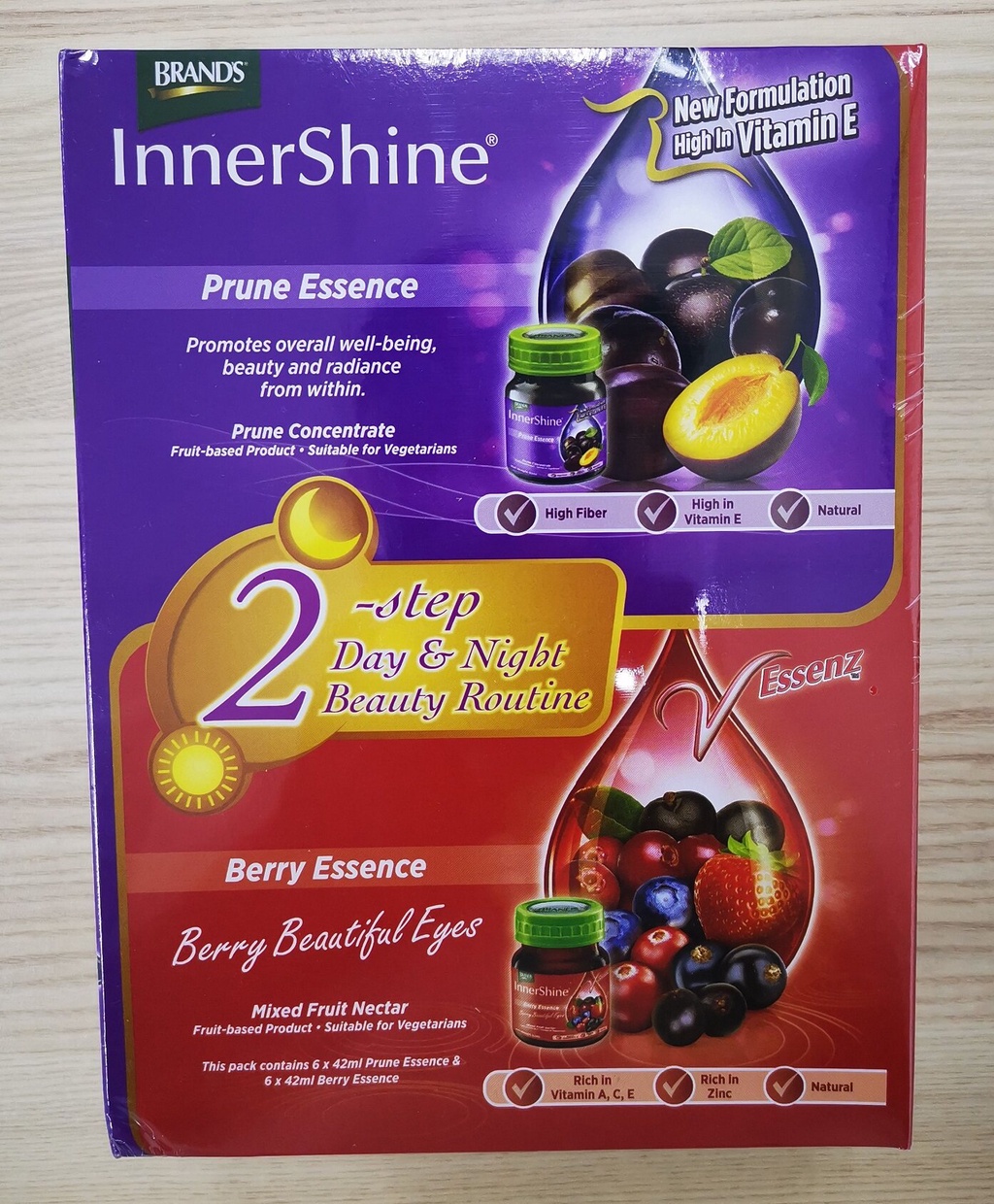 Brand's InnerShine Prune & Berry Essence 42ml x 12s (Exp: May 2025 ...