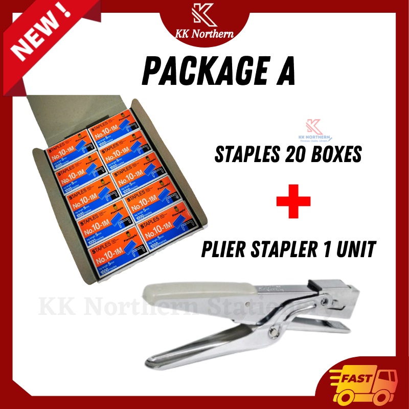 Low Cost Staples Bullet Ubat Stapler Ubat Staples 1000 staples No.23/8 ...