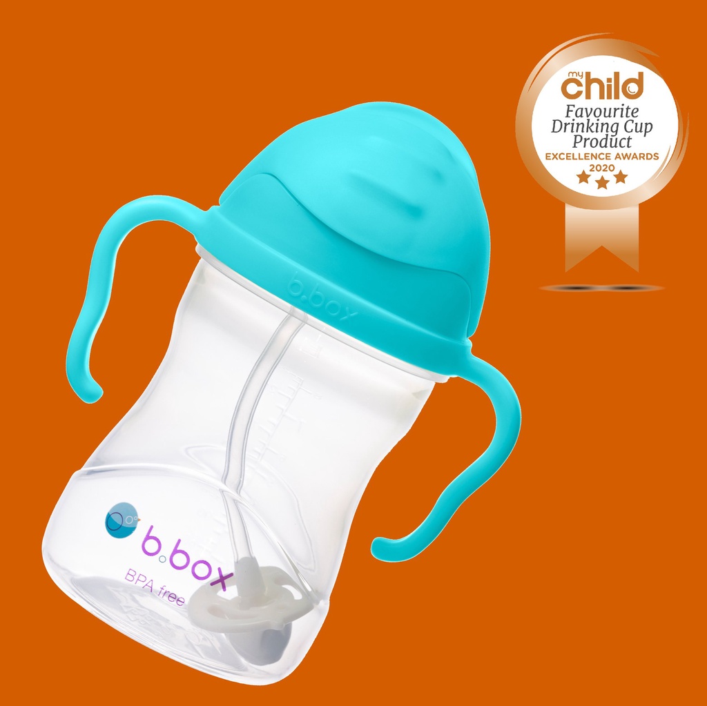 B.Box Bbox Botol Air Baby Sippy Straw Cup 240ml With 360 Degree ...