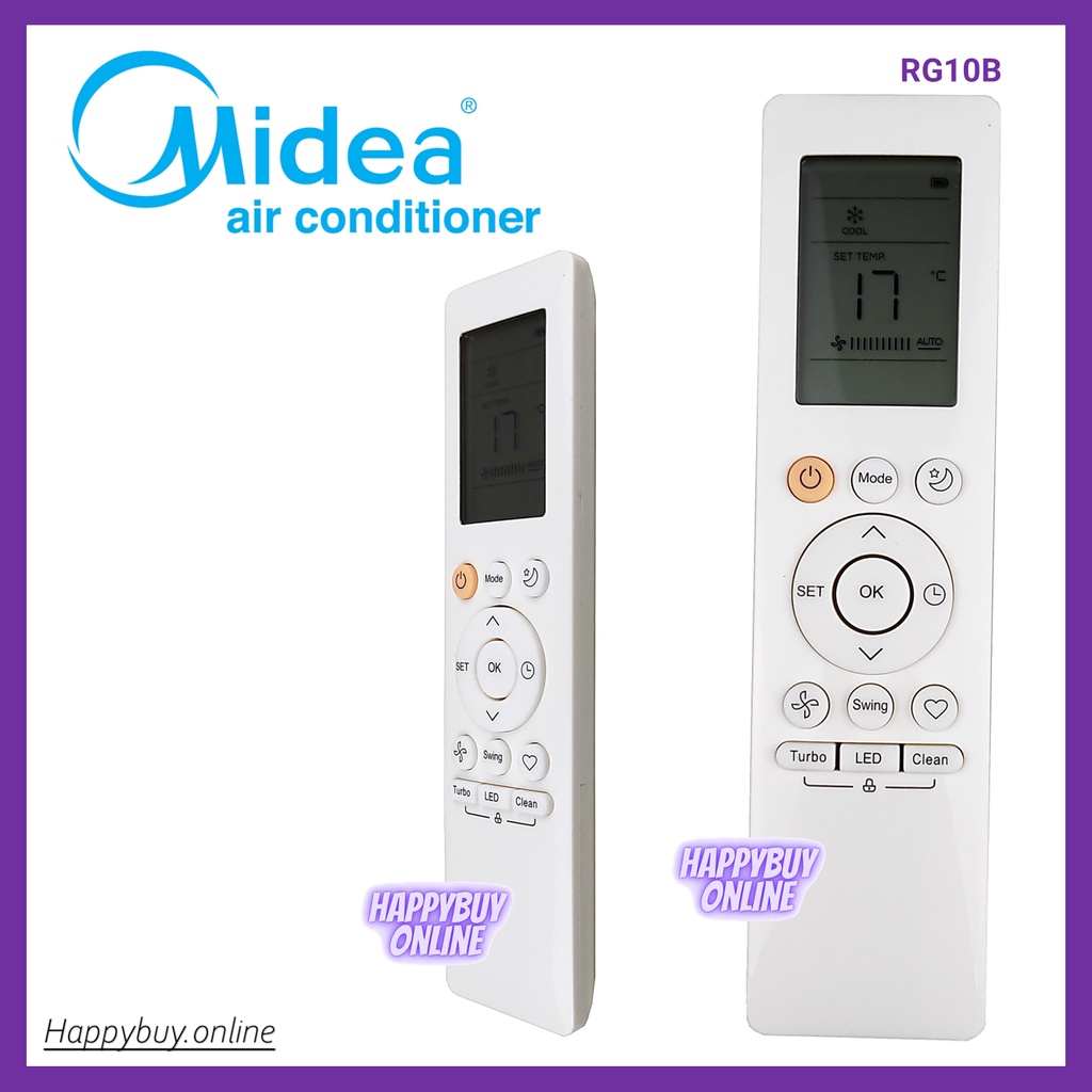 Compatible for Midea Air Cond Aircond Air Conditioner Remote Control ...