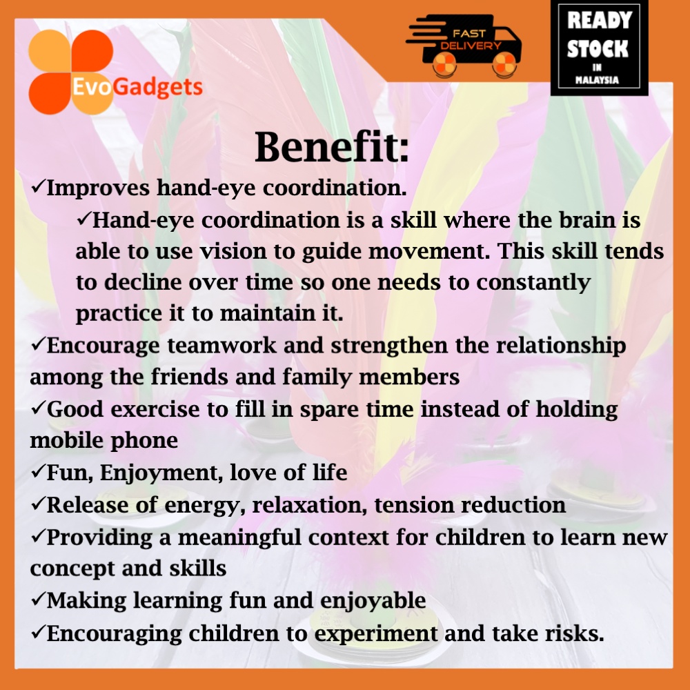 EvoGadgets Traditional Games in Malaysia - Capteh Chapteh / Sepak Bulu ...