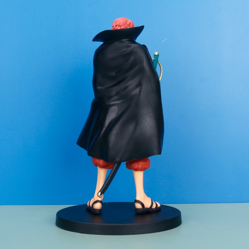 19cm Anime One Piece DXF Monkey D Luffy Sun God Nika Red Hair Shanks ...