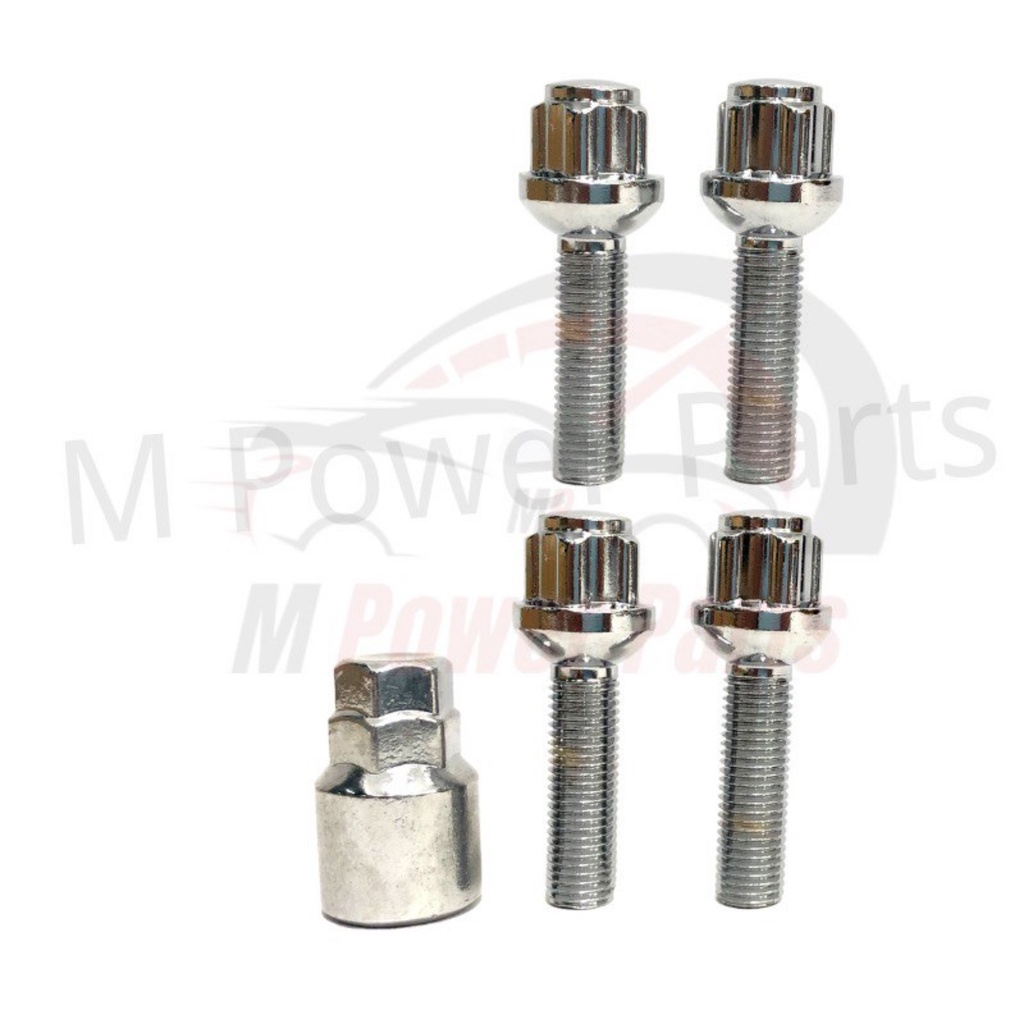 Mercedes,BMW Wheel Lock Nut Ball Type M12X1.5 25mm,40mm BMW Wheel Nut ...