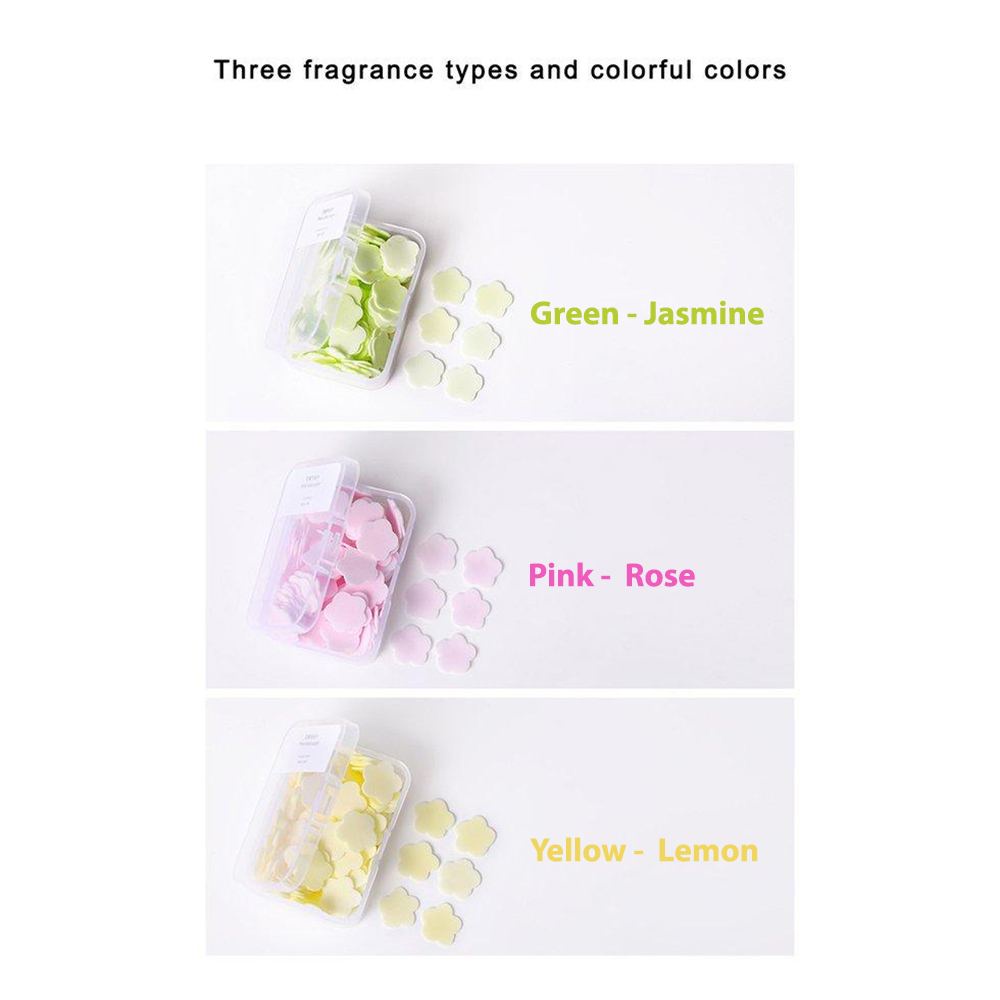 CK Travel Hand Soap Portable Mini Paper Anti Virus Hygiene Disposable ...