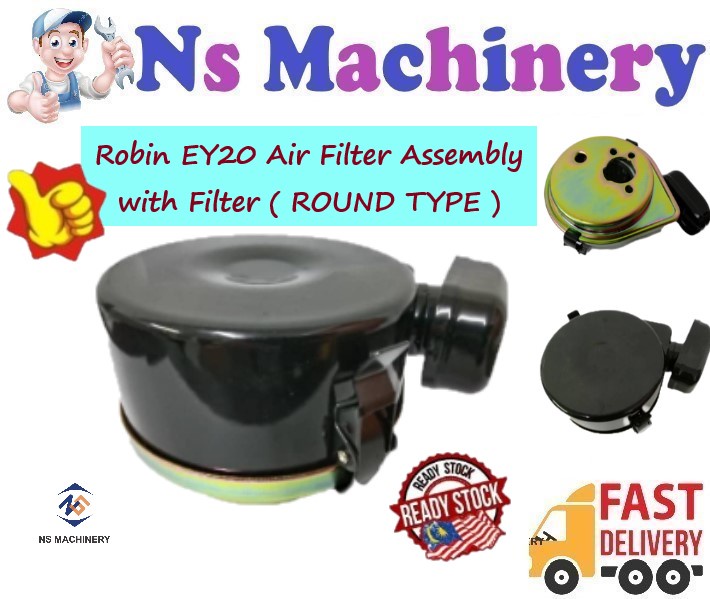 Robin EY20 Air Filter Assembly with Filter ( ROUND TYPE ) | Shopee Malaysia