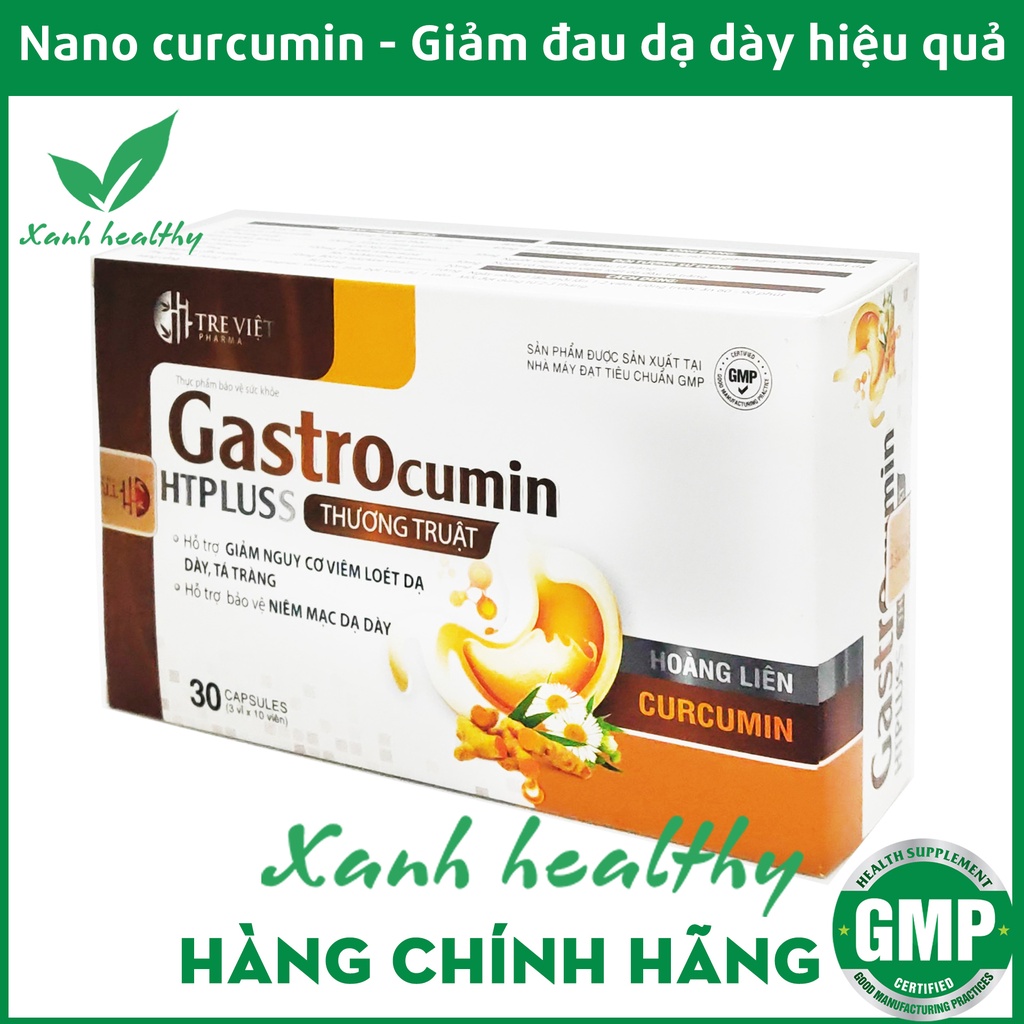 Gastro Cumin turmeric tablets - Nano curcumin combined with precious herbs to reduce stomach and ...