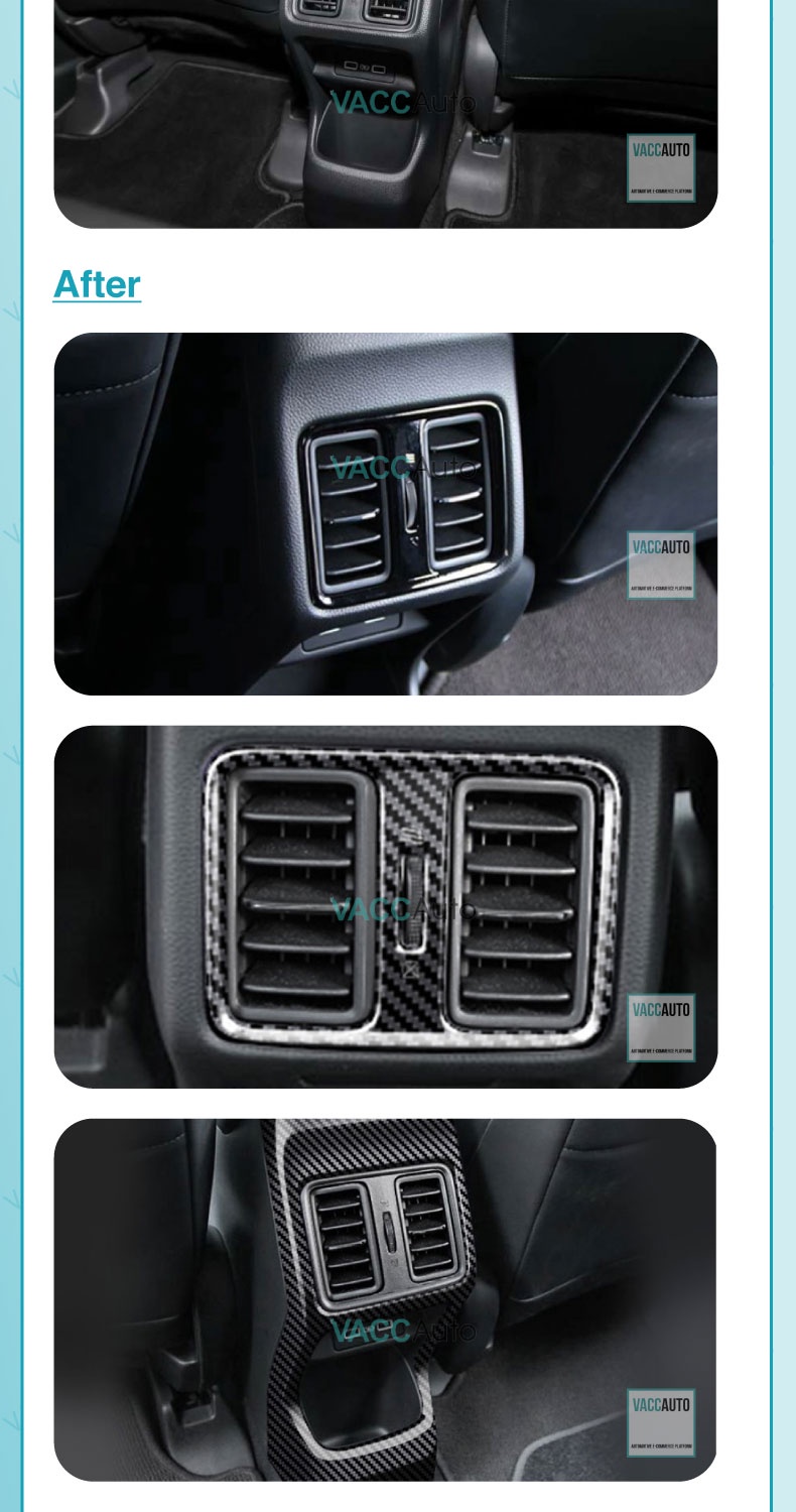 Honda HR-V Rear Aircond Lining Vent Cover Rear Aircond Vent Outlet ...