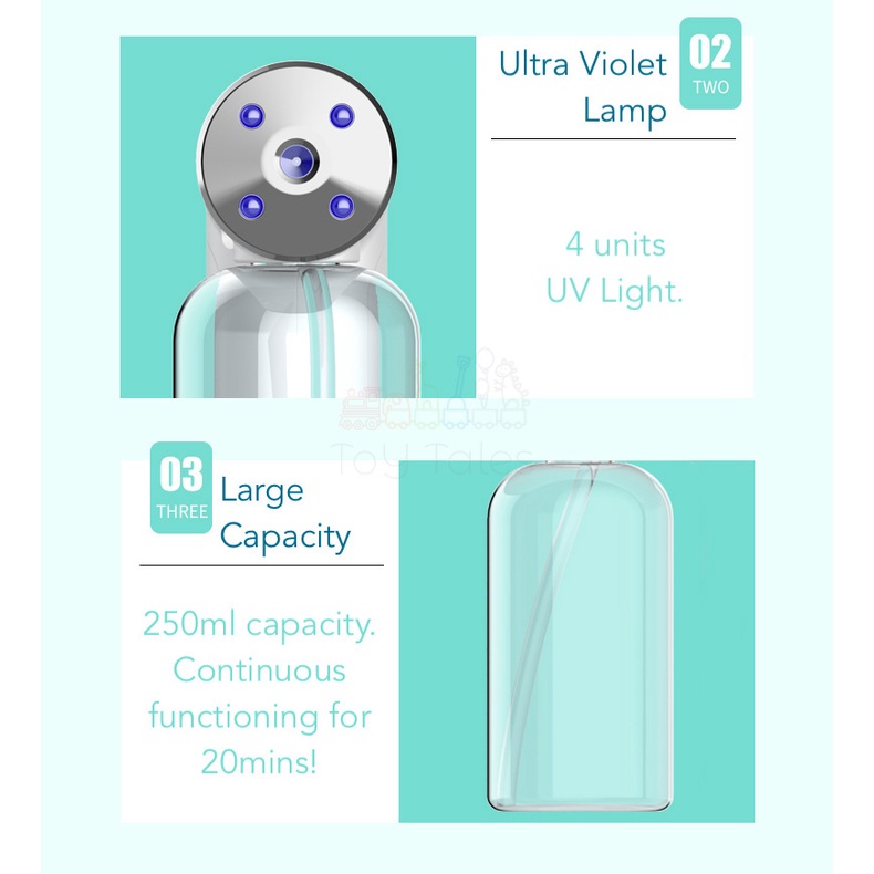 Alcohol Nano Spray Gun Mist 🔥READY STOCK🔥SHIP FROM KL🔥 UV Blue Light ...