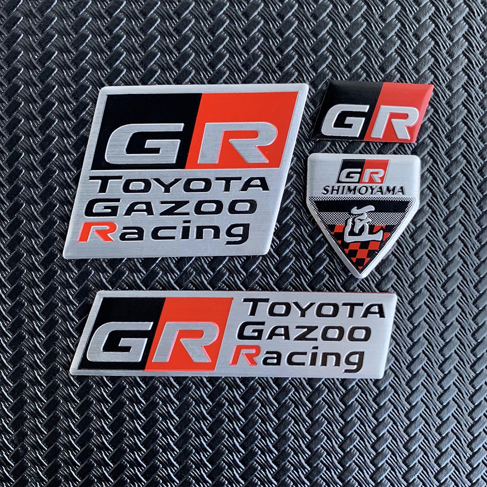 GR Sport Gazoo Racing Car Steering Wheel Center Logo Emblem Labeling ...