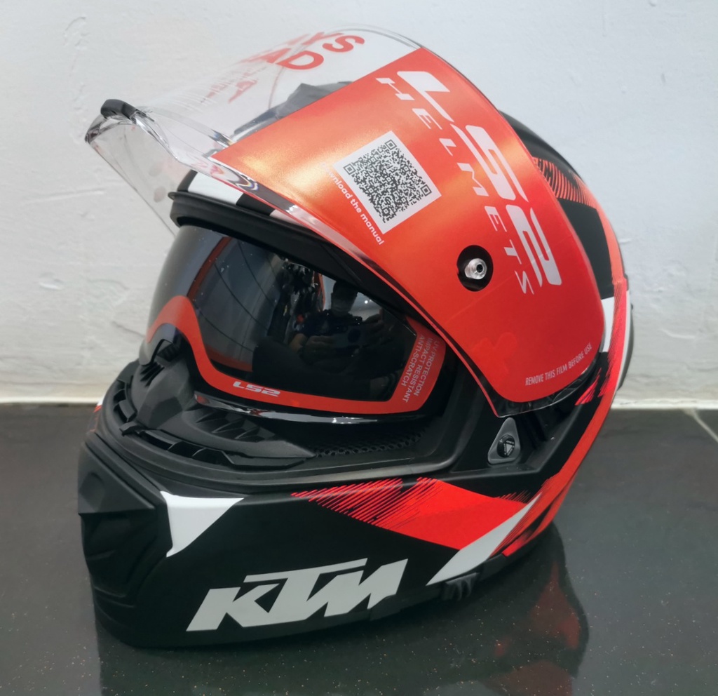 KTM Helmet Fullface Double Visor Original Duke RC Adventure Accessories ...