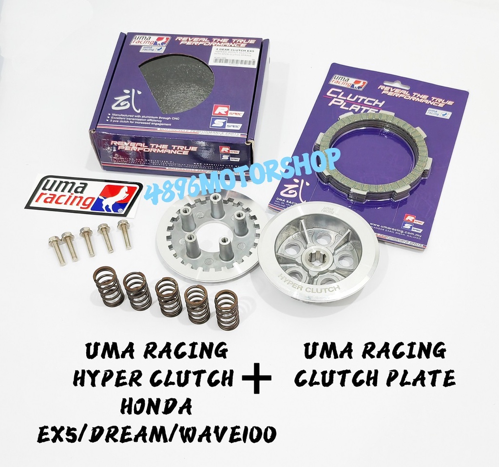 100% ORIGINAL UMA RACING HYPER CLUTCH HONDA EX5 DREAM WAVE CLASS 1 E ...
