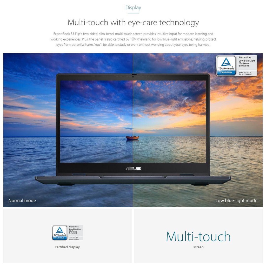 ASUS ExpertBook B3 Flip (B3402FB) i5-1235U/8GB/512GB SSD/14.0” FHD ...