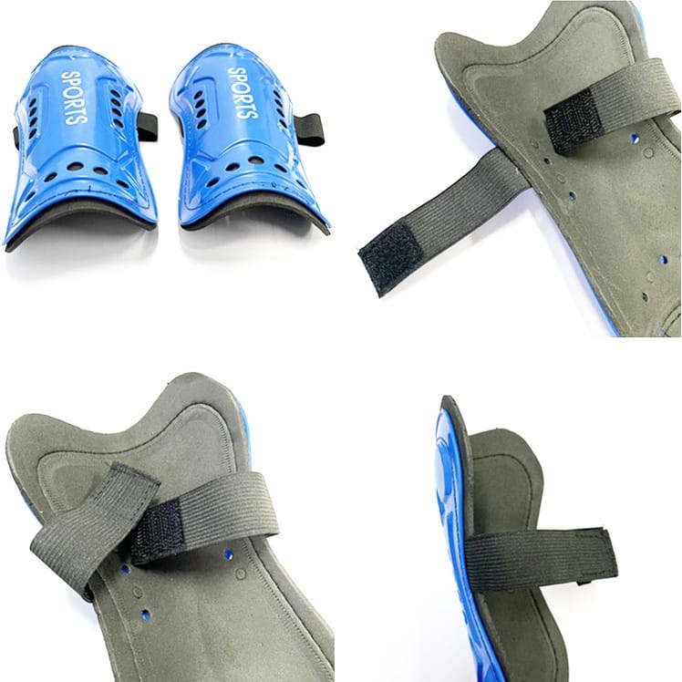 1 PASANG Shin Pad Guard Pads Protector Board Sport Support Football ...