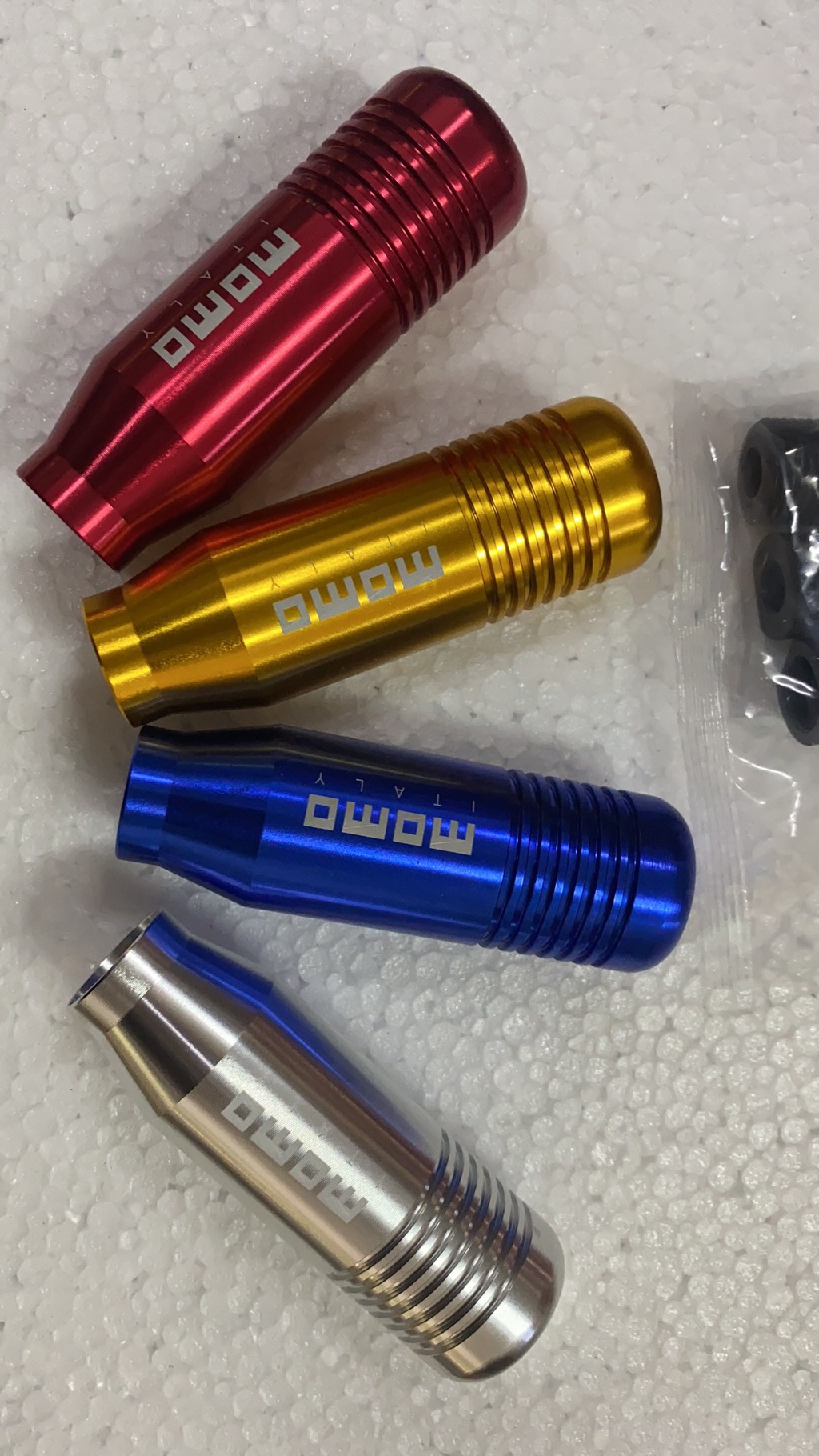 Racing 5 Speed Aluminum Car Gear Shift Knob Manual Automatic Gear Shift ...