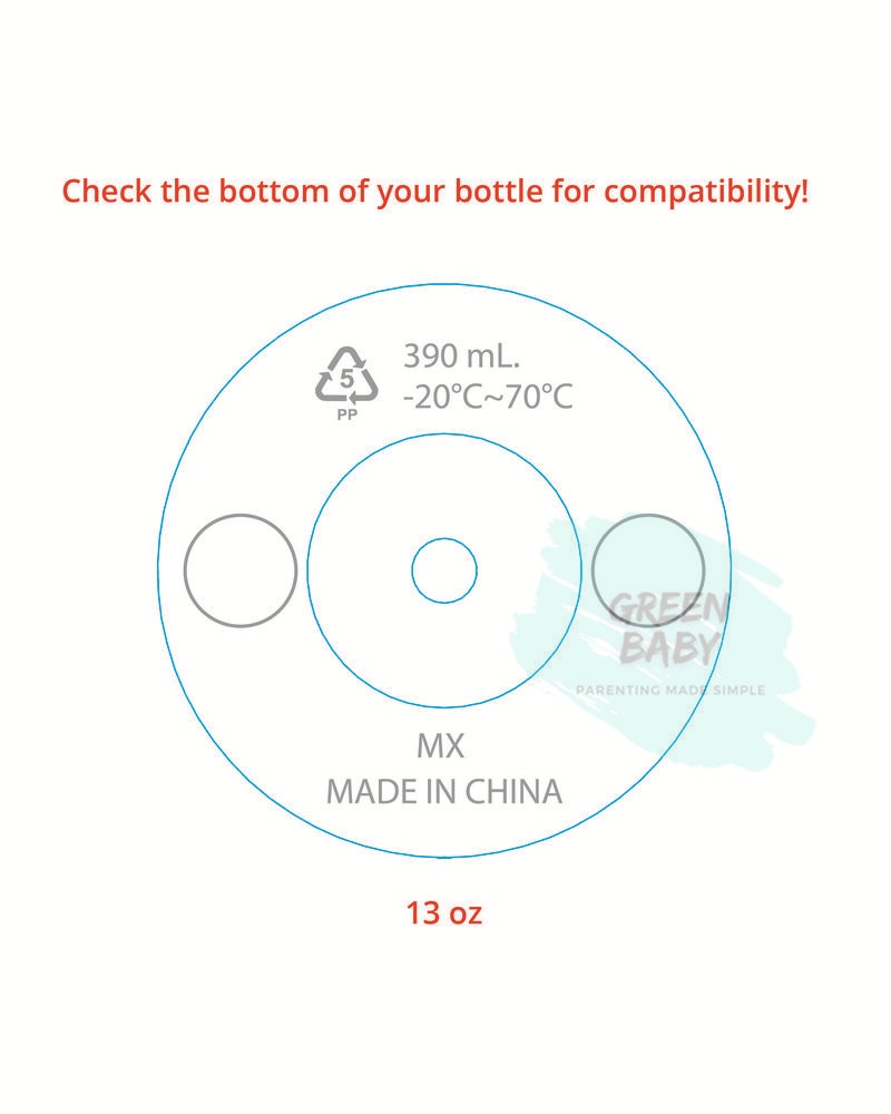 Skip Hop Replacement Straws and Ring for PP Straw Bottle 390ml | Shopee ...