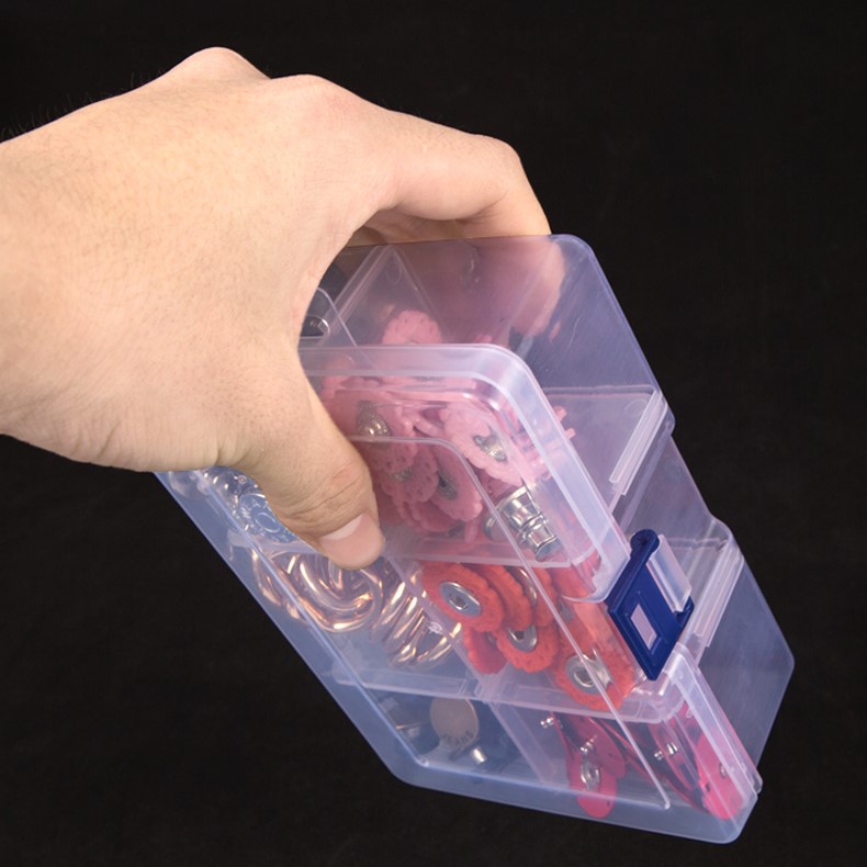 Compartment Storage Box Screw Hardware Adjustable Plastic Case for Bead ...