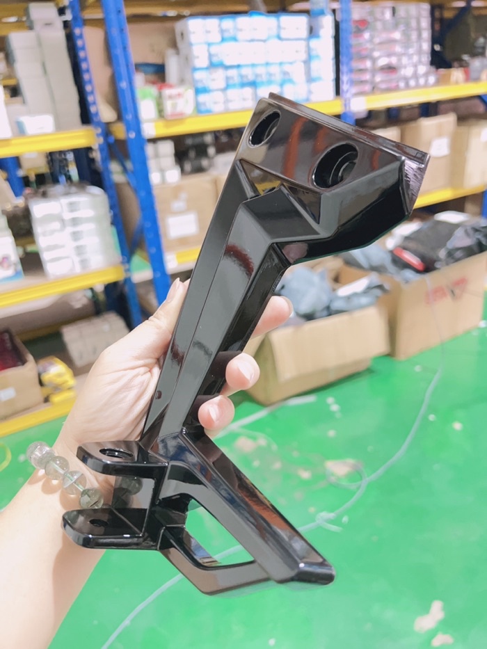 LC135 V2 V3 V4 V5 V6 V7 REAR FOOTREST BRACKET MATT BLACK HITAM YAMAHA LC BELAKANG PEMIJAK MIJAK ...