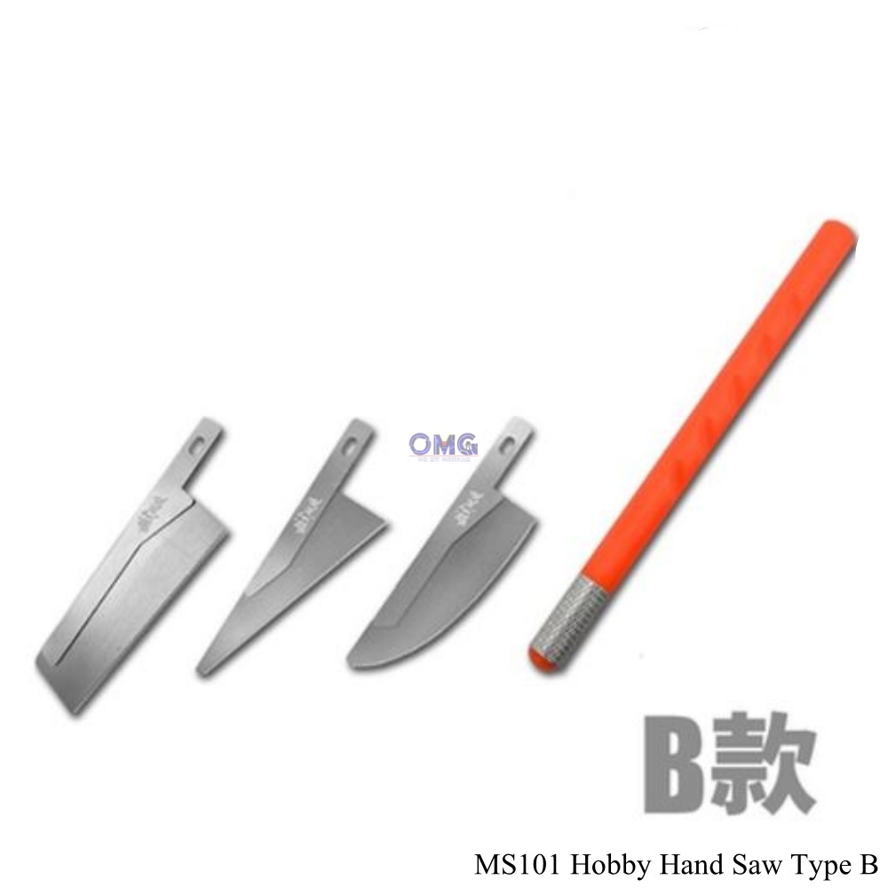 Tool Mo Shi MS101 Hobby Hand Saw Type A / Type B / Type C Handsaw Mini ...