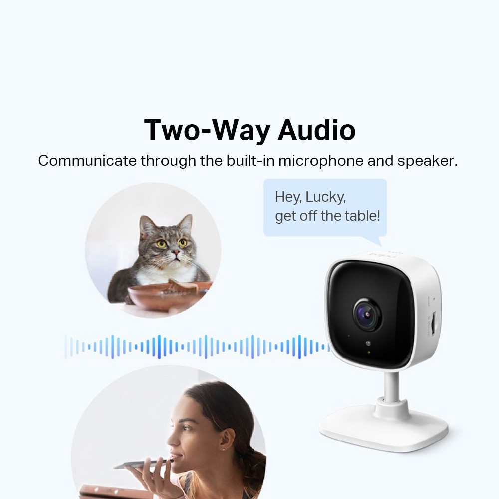 TP-Link WiFi Camera 3MP 2K Resolution CCTV WIFI Camera with Amazon Safety CLOUD and Sirim ...