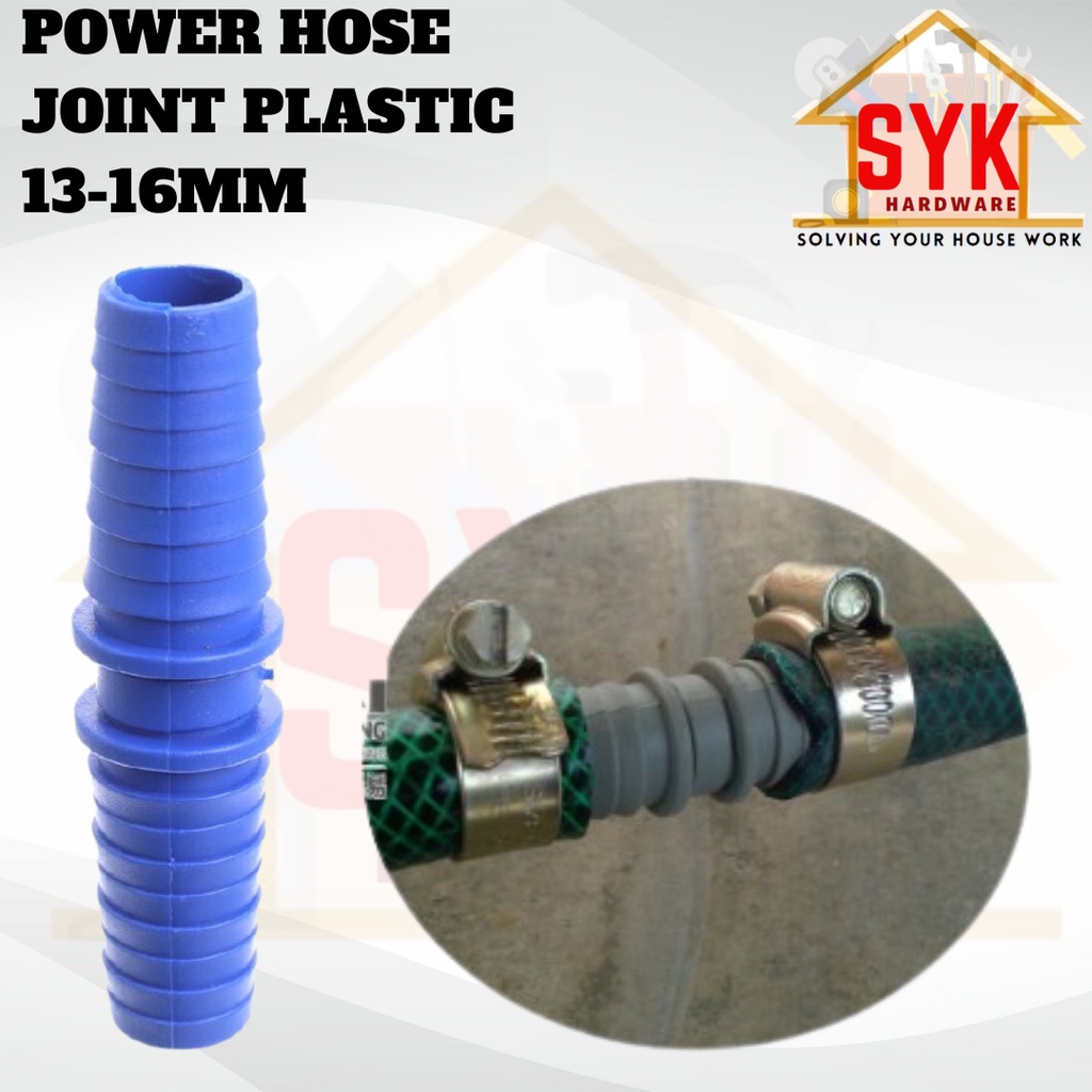SYK Power Plastic Hose Joint 1Pcs Plastic Hose Connector PVC Plastic ...