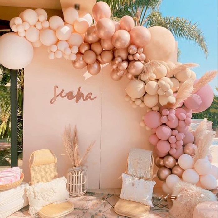 Party Balloon Decoration Set Birthday Party Deco Backdrop Decoration ...