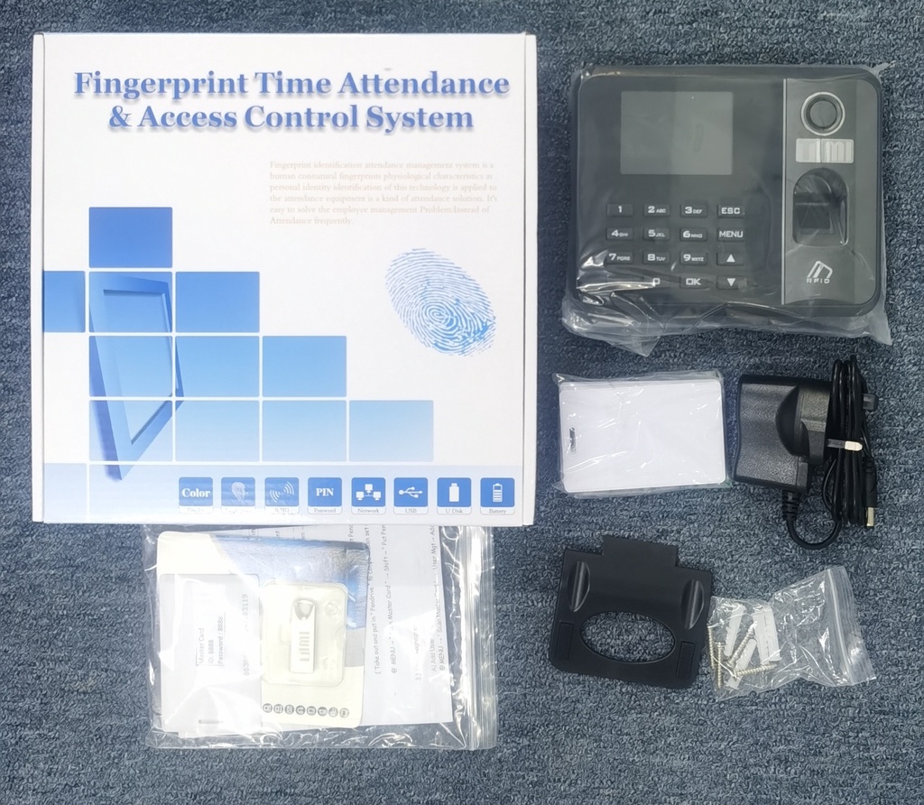 🇲🇾READY STOCK Fingerprint Attendance丨Fingerprint Time Attendance ...