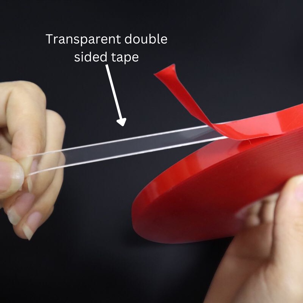 [MPS]3mm Double Sided Tape Strong Clear Transparent Acrylic Foam ...