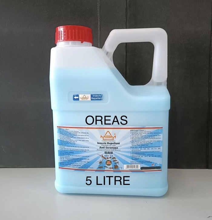 OREAS M3M INSECT REPELLANT / OREAS M3M ANTI SERANGGA 5LITRE REFILL ...
