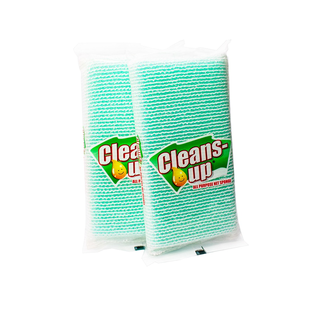 Cleans Up All Purpose Net Sponge (Scrubbing pots pans glass plastic ...
