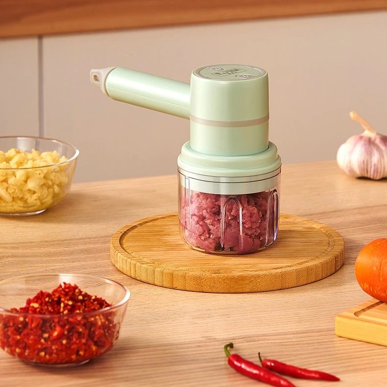 Aicook x Maidronic 3 In 1 Wireless USB Rechargeable Electric Chopper ...