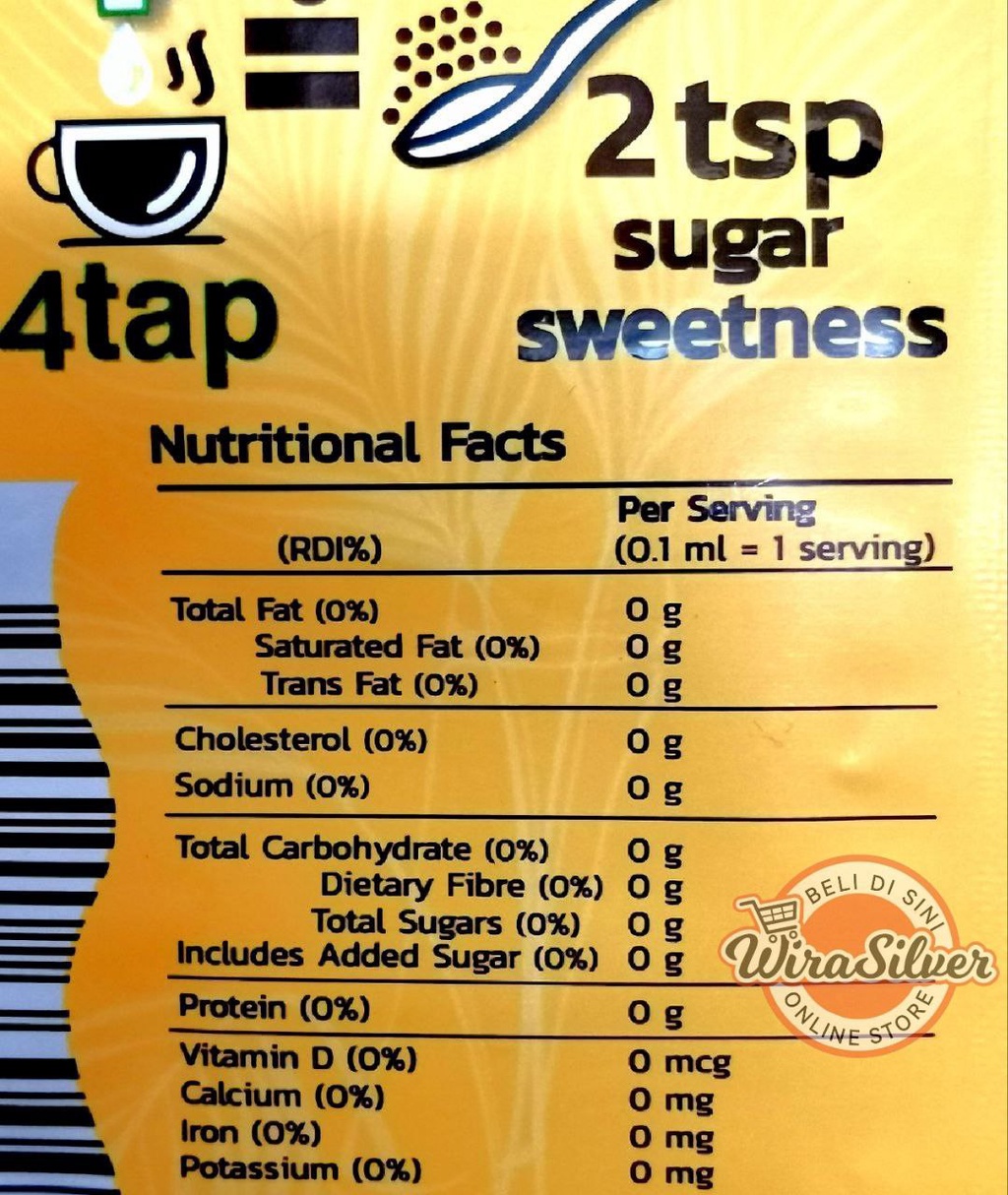 Tap Tap Vegan Sugar Replacement Zero Calories Keto Friendly Keto Sugar Zero Sugar Zero Carbo 25 ...