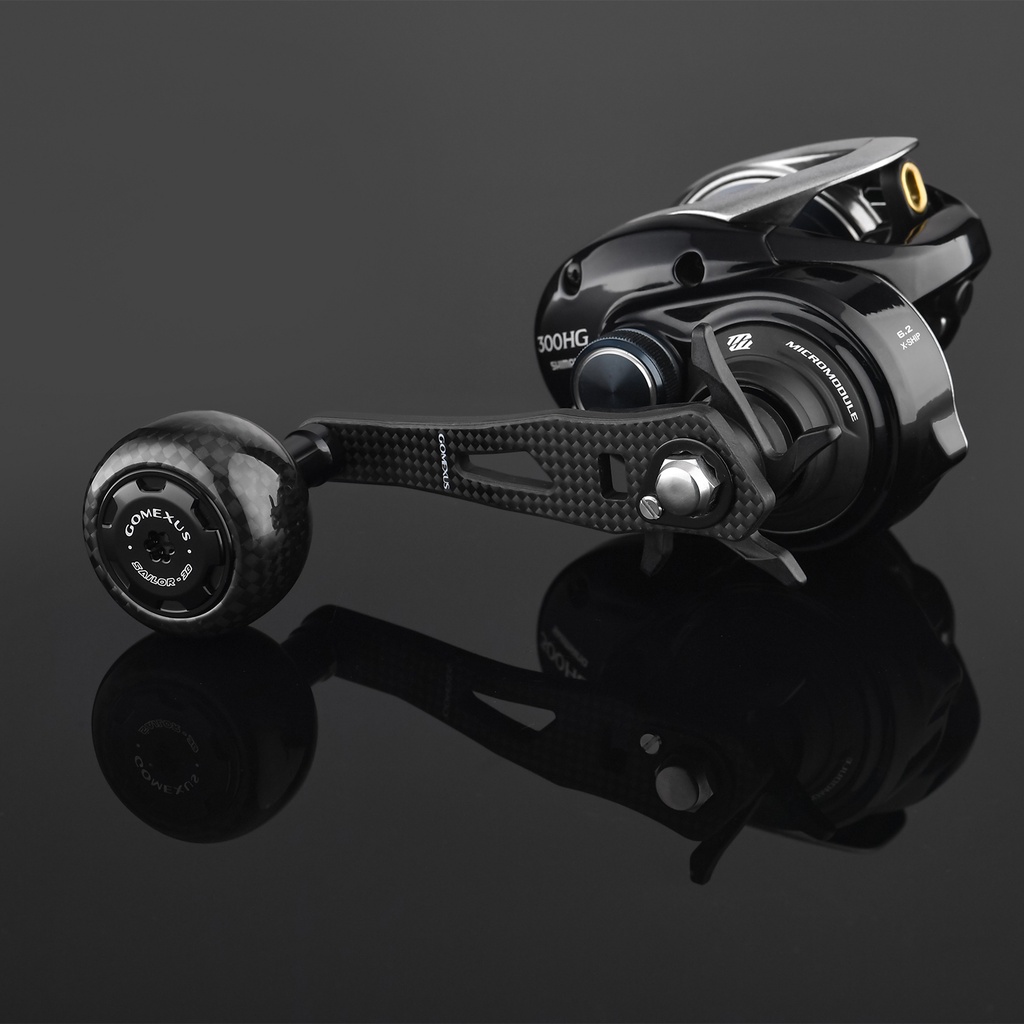 Gomexus 75mm BC Power Handle Jigging Carbon for Shimano Calcutta ...