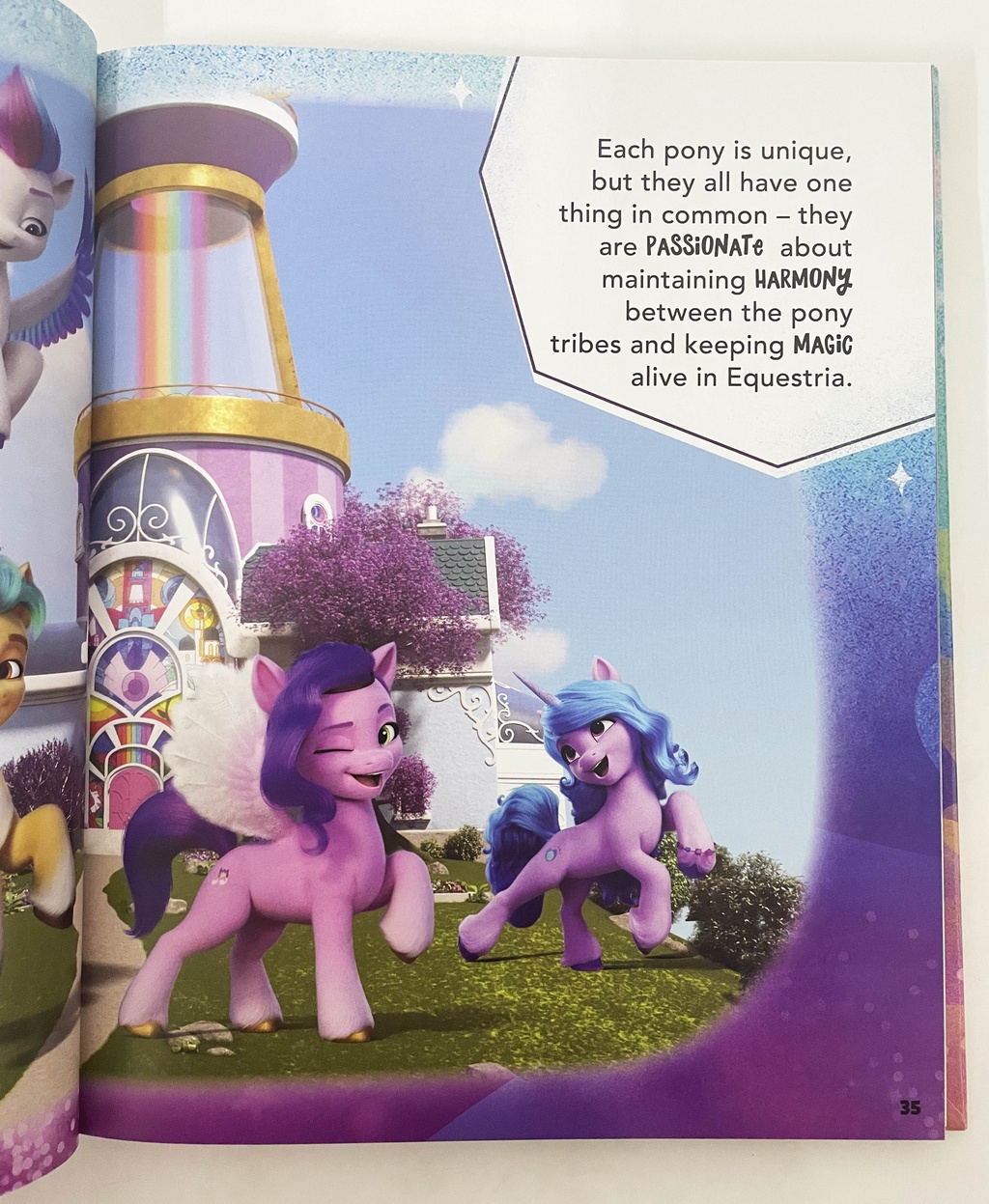 My Little Pony Treasury of Stories Story Book For Kids with Padded Hardcover (128 Pages ...