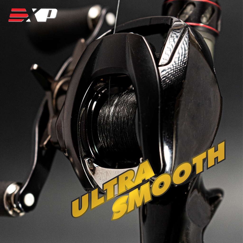 EXP EMO 8X 300m BLACK Braided Fishing Line Ultra Sensitive Smooth Thin ...