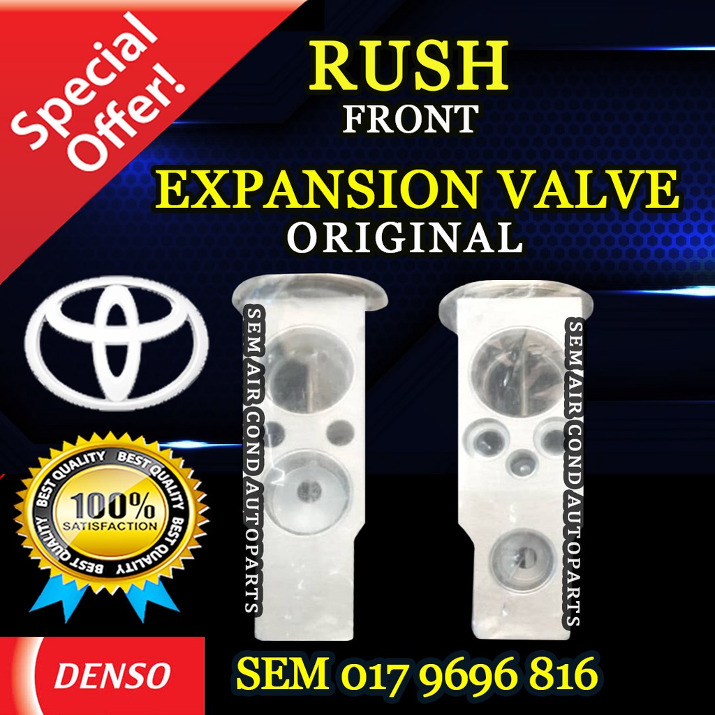TOYOTA RUSH ORIGINAL DENSO FRONT EXPANSION/ EXPENSION VALVE (CAR AIRCOND SYSTEM) 3060 | Shopee ...