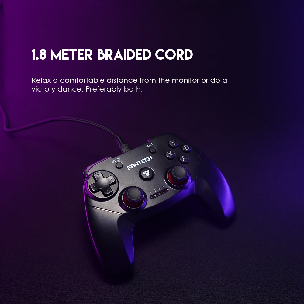 Fantech (GP12)-Wireds Gaming Controller (JY59BK) | Shopee Malaysia
