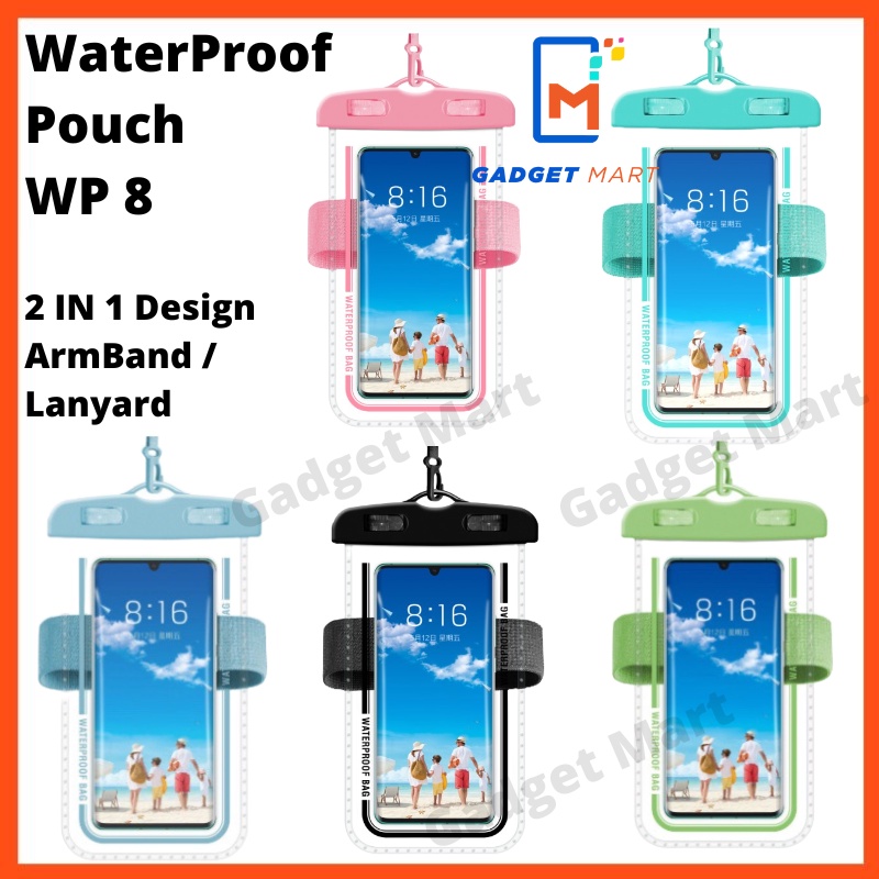 Armband Underwater phone pouch Universal Waterproof airbag Case Cover ...
