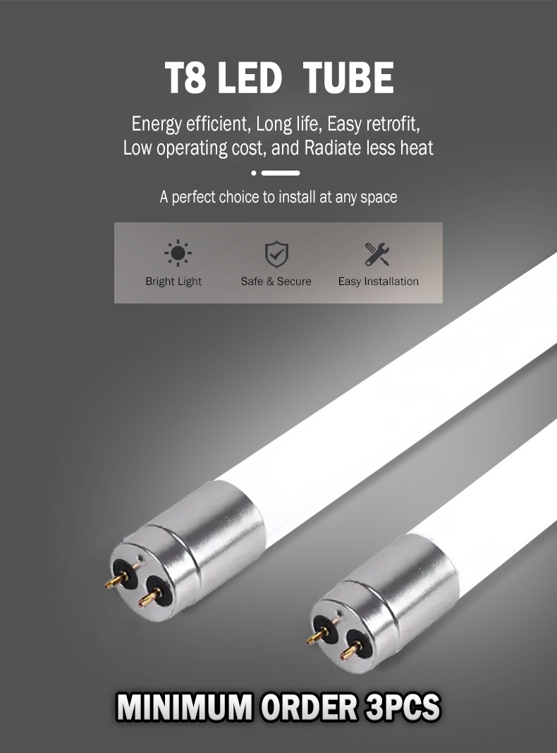 4FT/20W T8 LED Tube Lampu Kalimantang Rumah LED Lampu Panjang Tiub ...