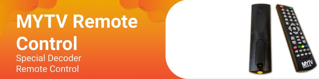 [Top Selling] MYTV Remote Control (for Set Unit Dekoder Percuma) MYTV ...