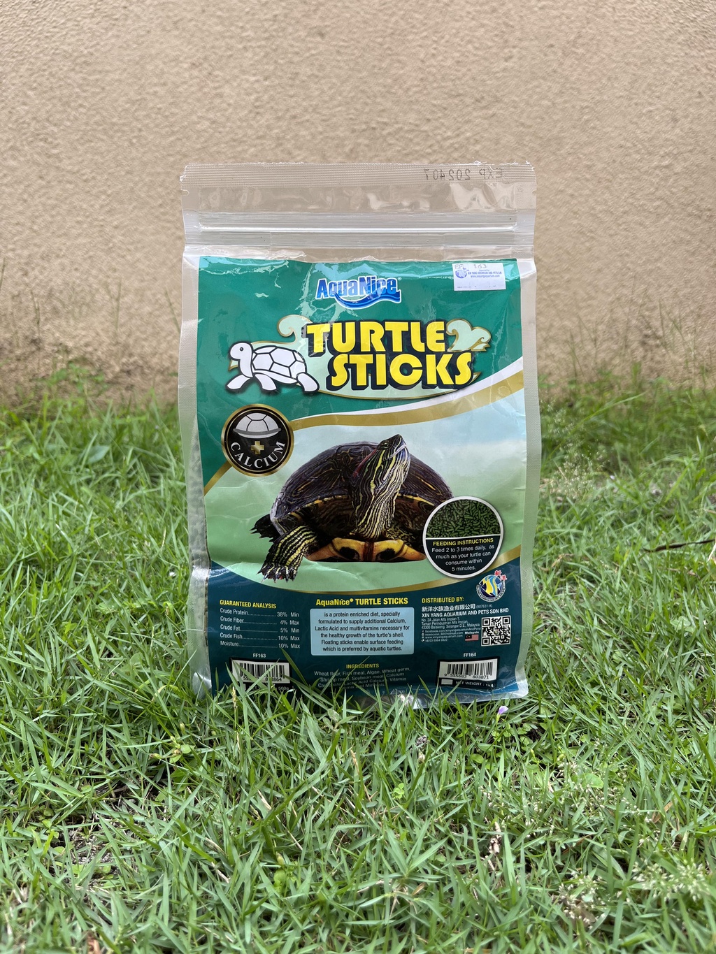 AquaNice Turtle Sticks Floating Pellets (500g) Turtle Food Makanan Kura ...