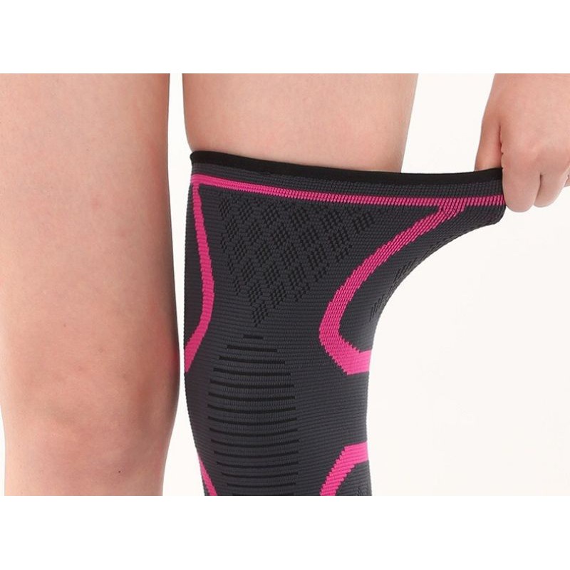 1PCS Anti Slip Elastic Compression Sleeve Knee Guard Knee Brace Knee ...